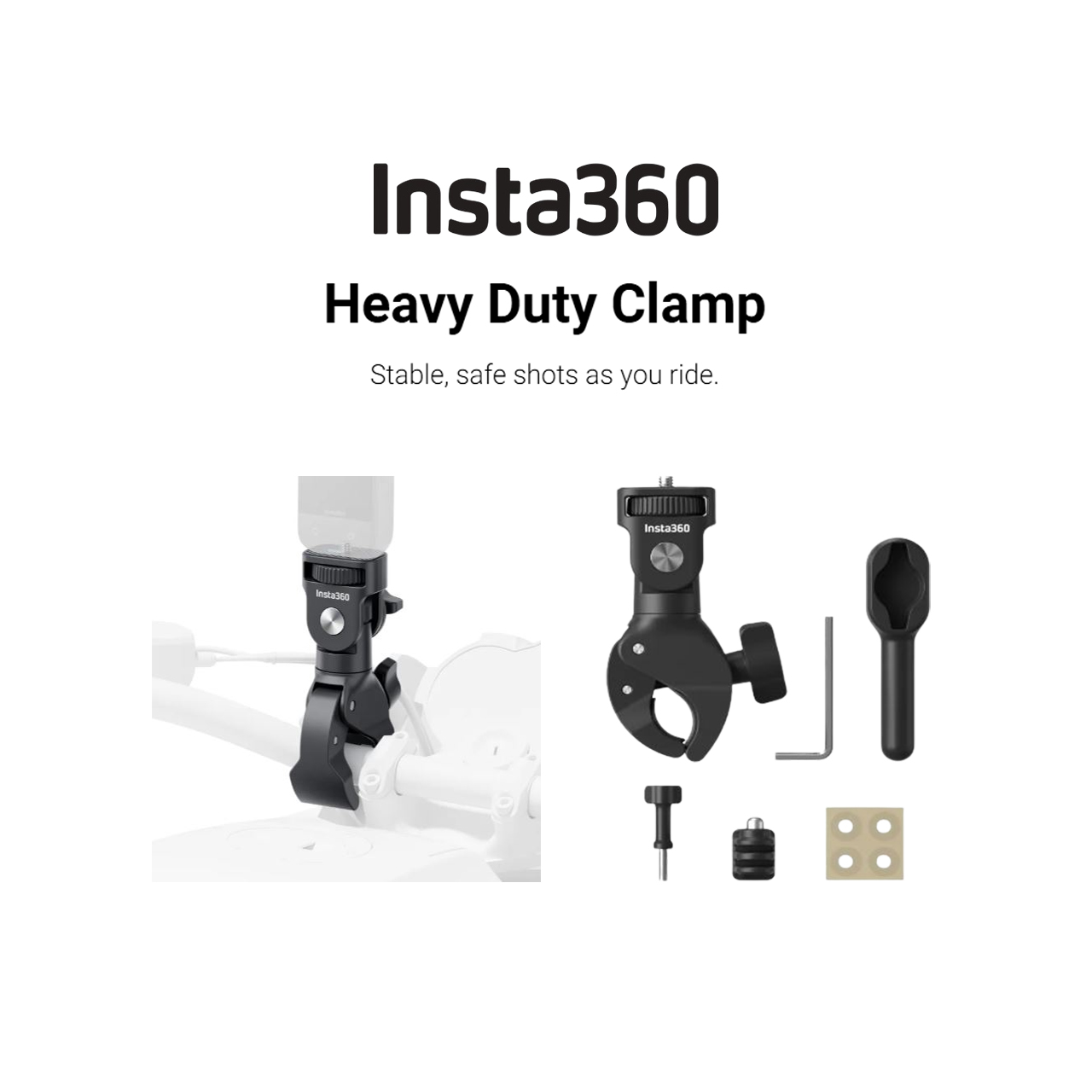 Insta360 Heavy Duty Clamp - Dronecare
