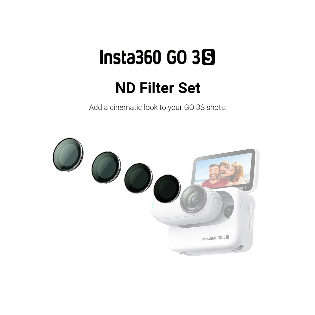Insta360 Go 3 & 3S ND Filter Set - Dronecare