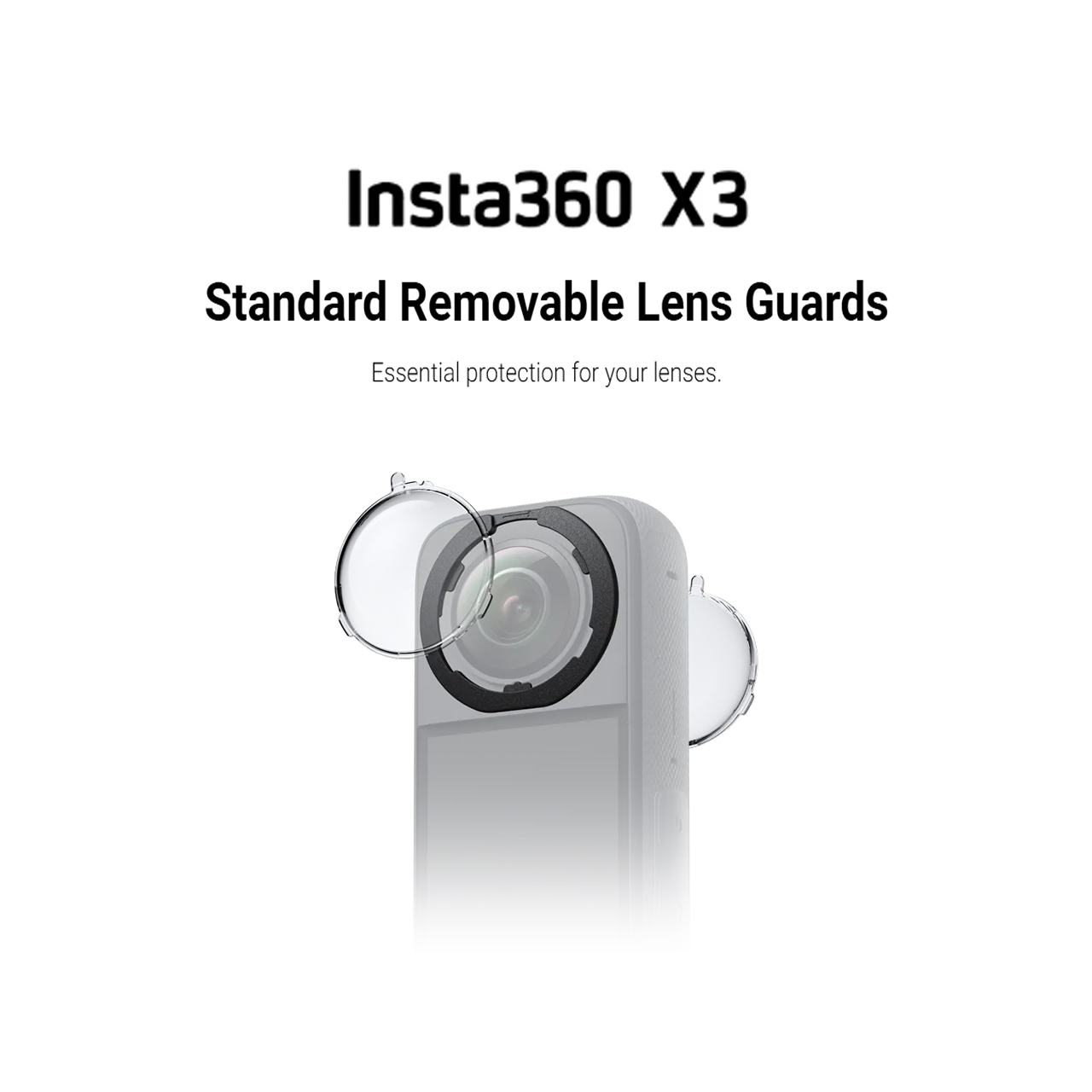 Insta360 X3 Standard Removable Lens Guard - Dronecare