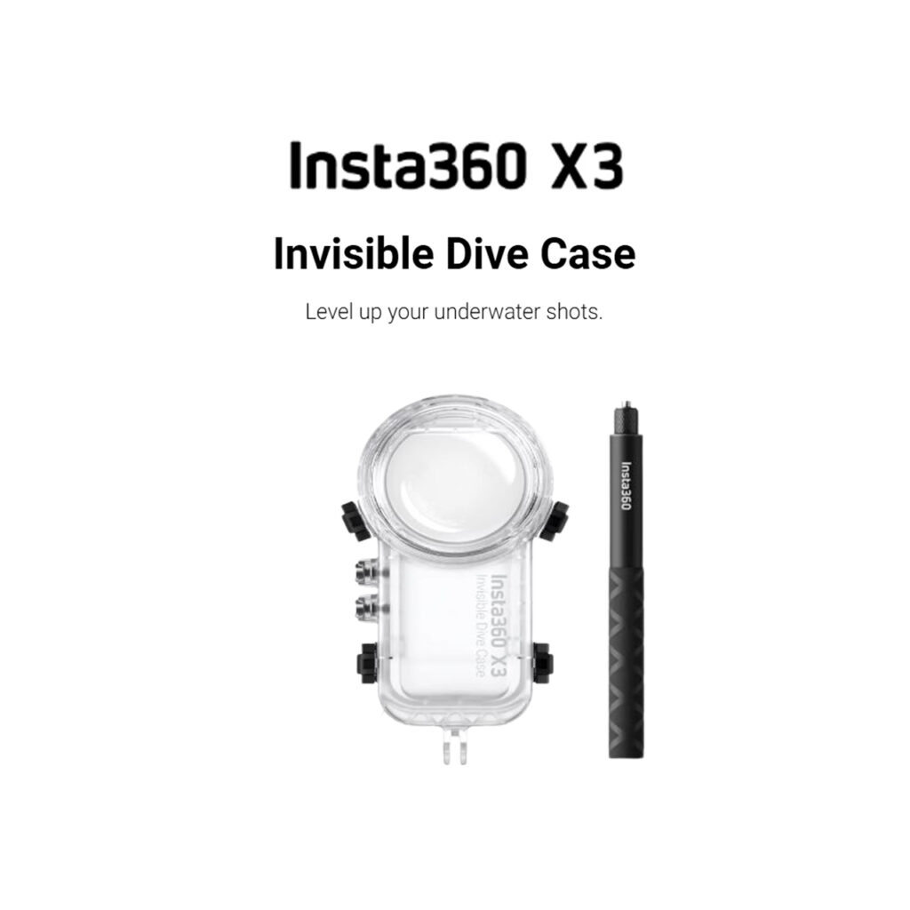 Insta360 X3 Invisible Dive Case - Dronecare