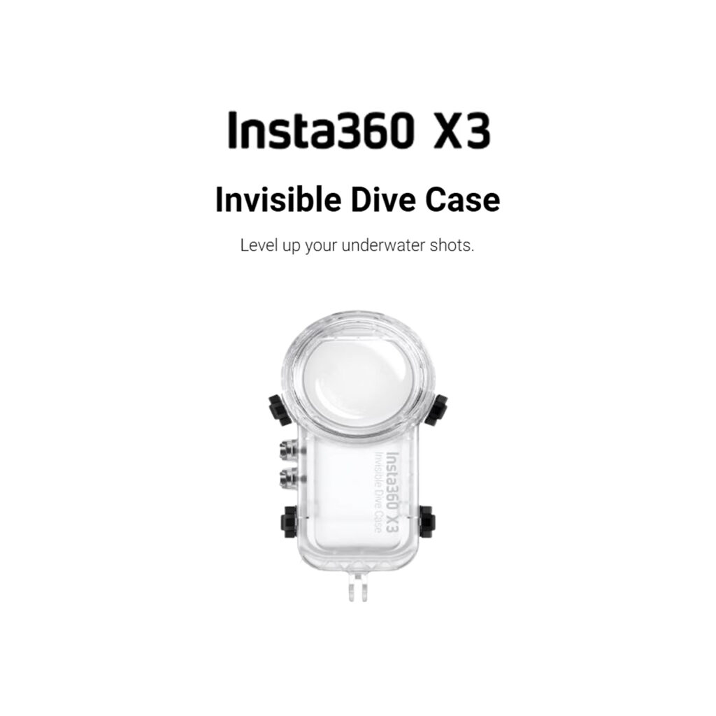 Insta360 X3 Invisible Dive Case - Dronecare
