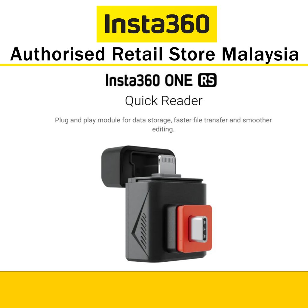 Insta360 One RS/R Quick Reader (Horizontal Version) - Dronecare