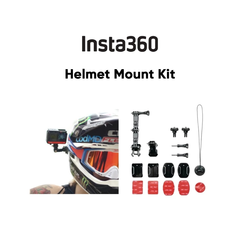 Insta360 Helmet Mount Kit - Dronecare