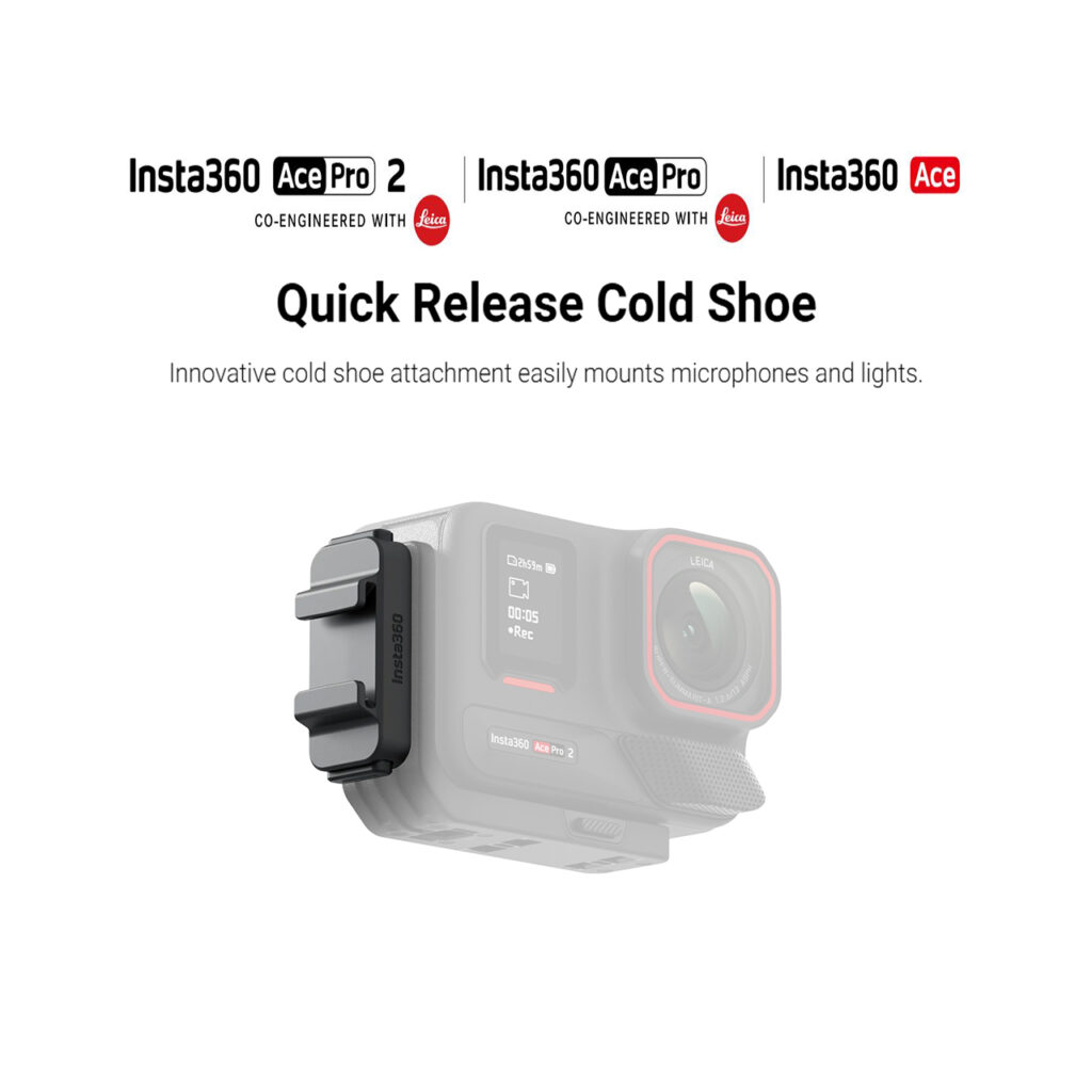 Insta360 Ace Pro 2/Ace pro/Ace Quick Release Cold Shoe - Dronecare